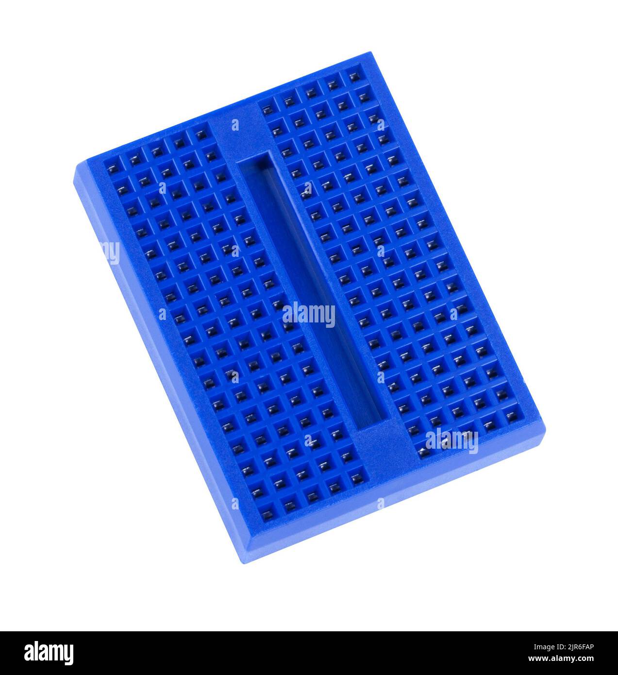 Mini Solderless Prototype Breadboard isolated Stock Photo - Alamy
