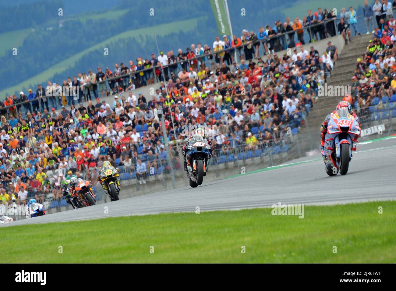 Red Bull Ring, Spielberg, Austria, August 21, 2022, Di Giannantonio ...