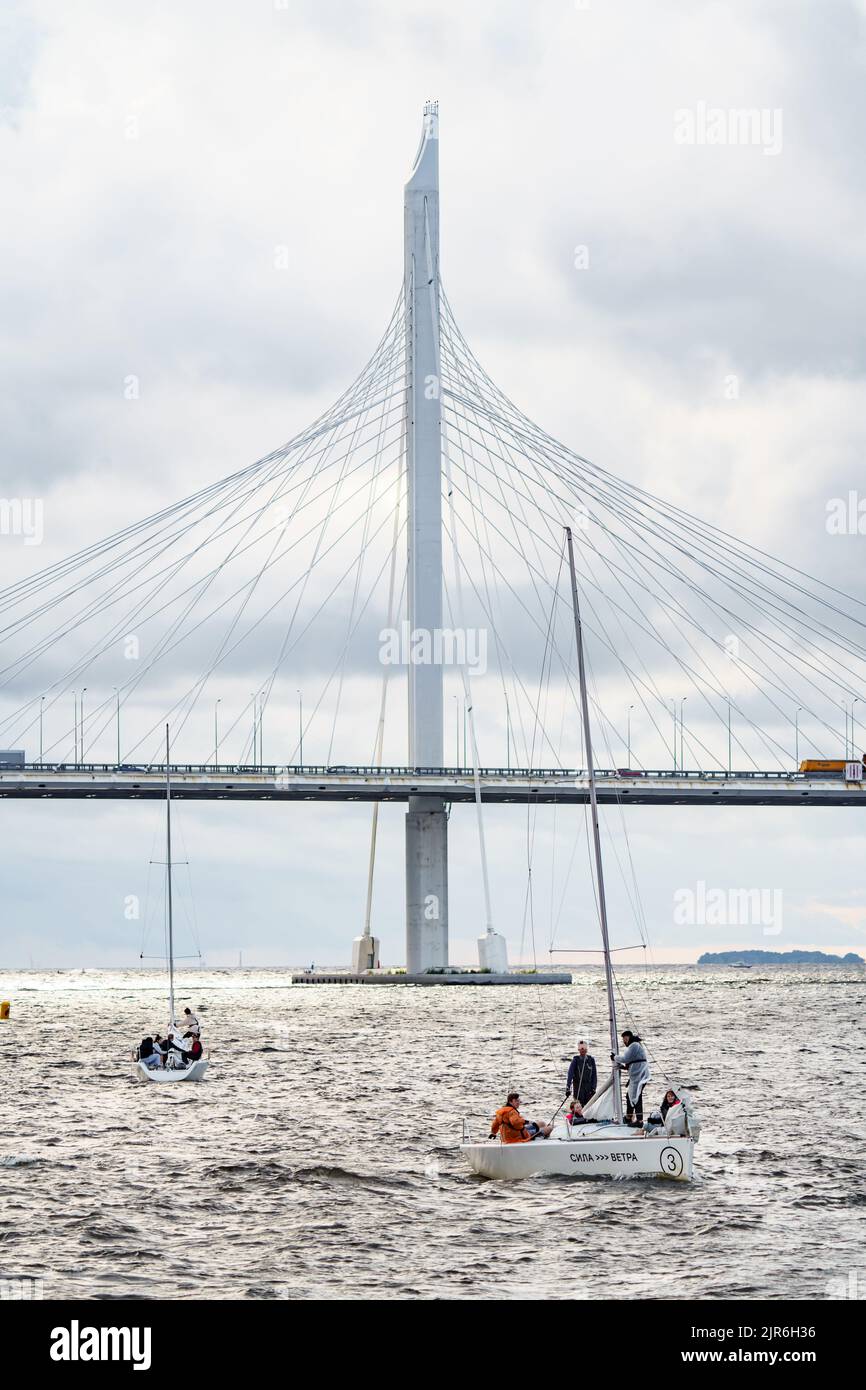 Cable suspension bridge weather hi-res stock photography and images - Alamy