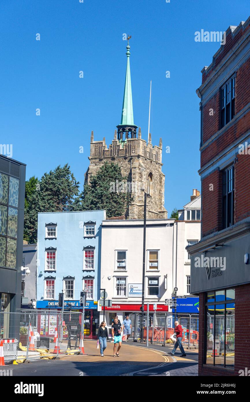 Chelmsford cathedral tower from tindal street city centre essex hi-res stock photography and ...
