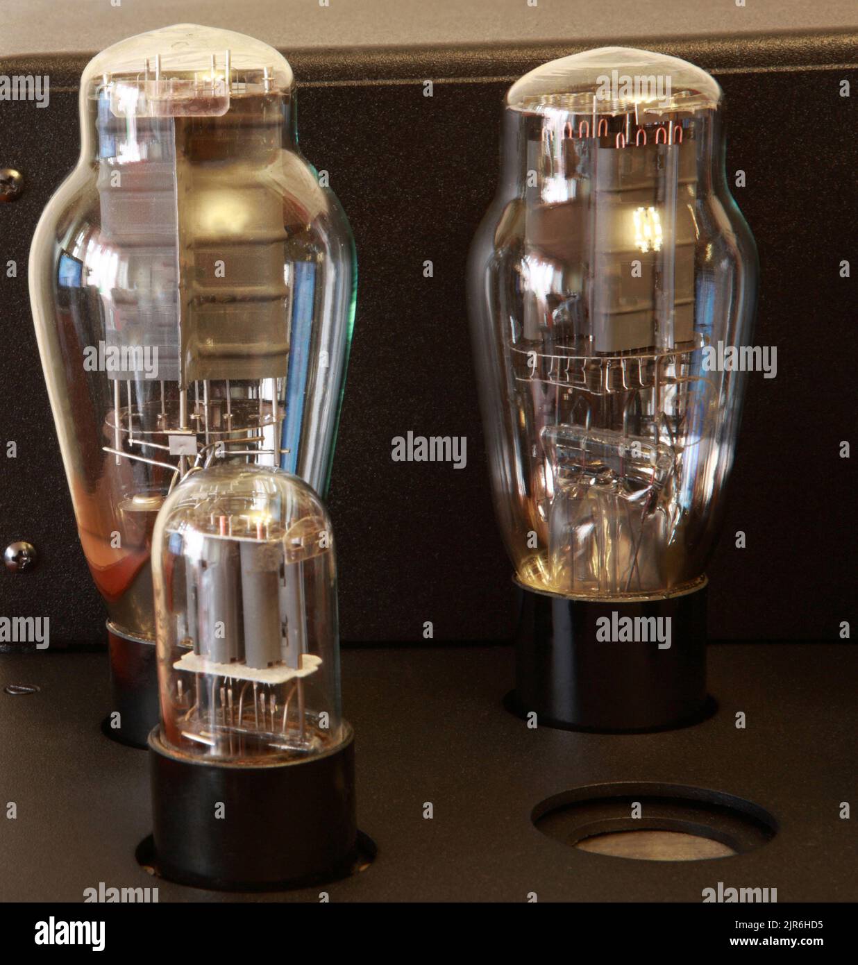 vacuum tube amplifier at day Stock Photo - Alamy