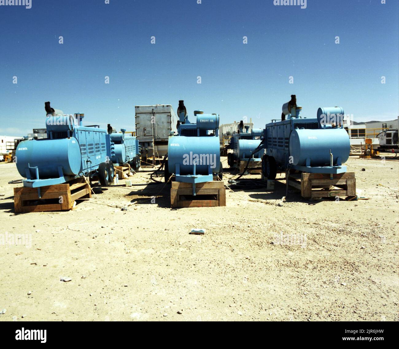 Elevated fuel tanks hi-res stock photography and images - Alamy