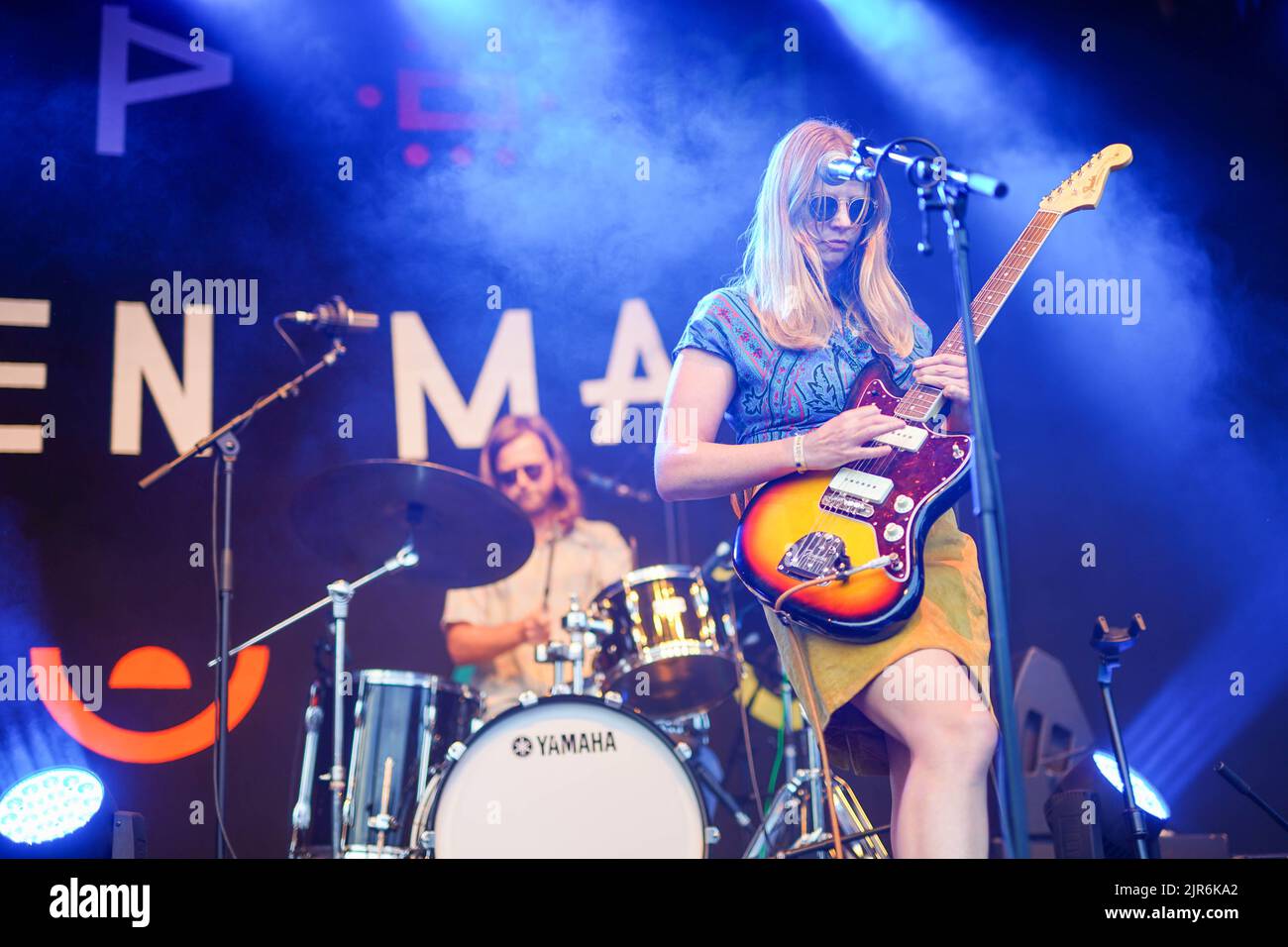 Glanusk Park, UK. Sunday, 21 August, 2022. Ash Reiter of Sugar Candy ...