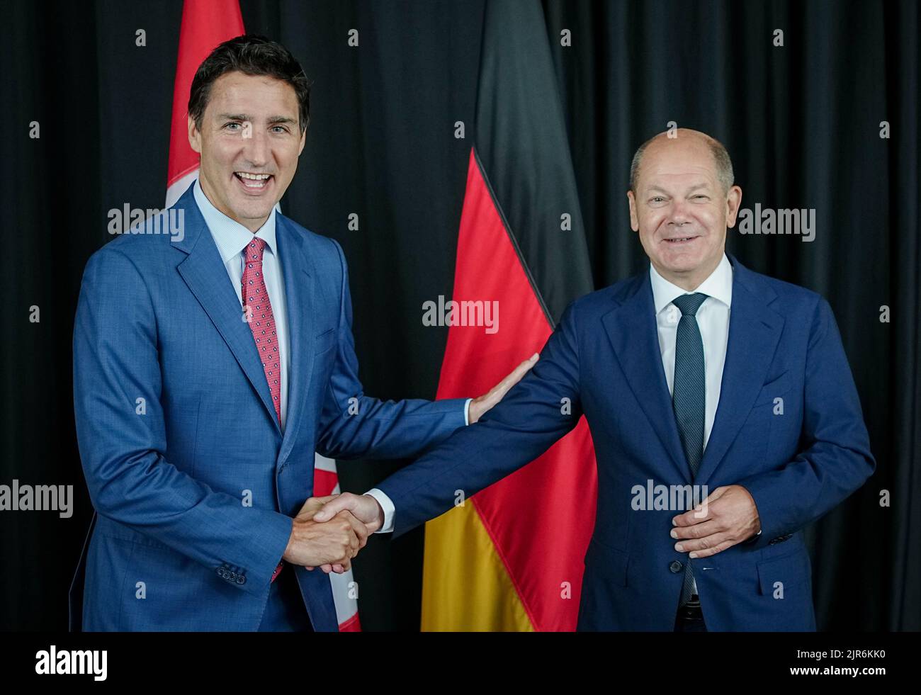 Montreal, Canada. 22nd Aug, 2022. German Chancellor Olaf Scholz (SPD ...