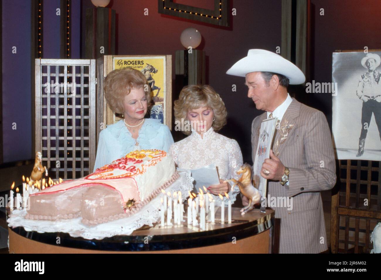 Roy Rogers and Dale Evans with Barbara Mandrell, Celebrate 50 Years in ...