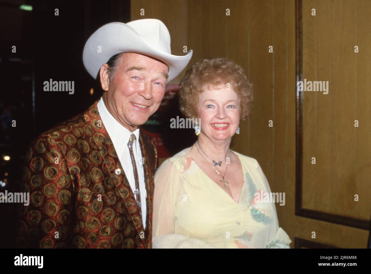 Roy Rogers and Dale Evans Circa 1980's Credit: Ralph Dominguez ...