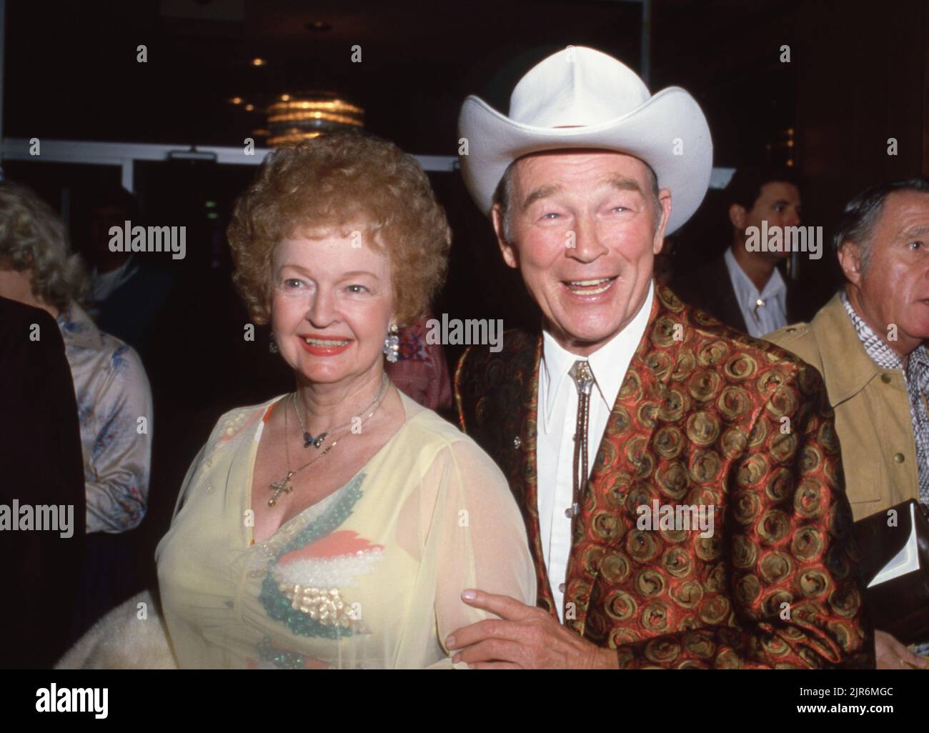 Roy Rogers and Dale Evans Circa 1980's Credit: Ralph Dominguez ...