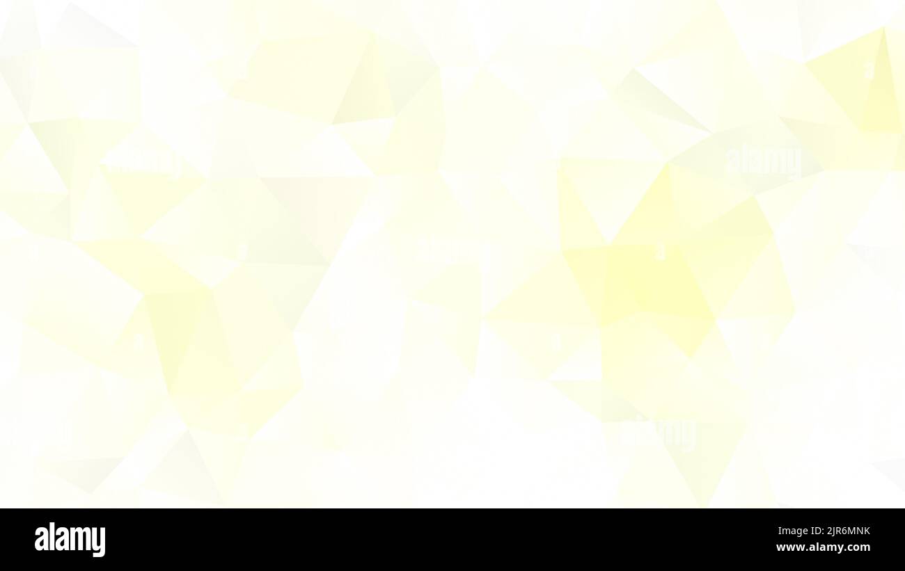 Very bright yellow polygon vector pattern background. Abstract full ...