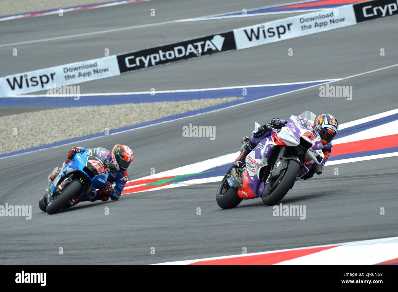 Red Bull Ring, Spielberg, Austria, August 21, 2022, Zarco Johann Fra ...