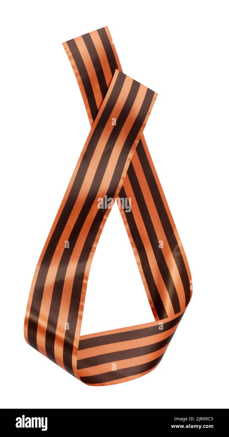 George Ribbon Isolated Stock Photo - Alamy