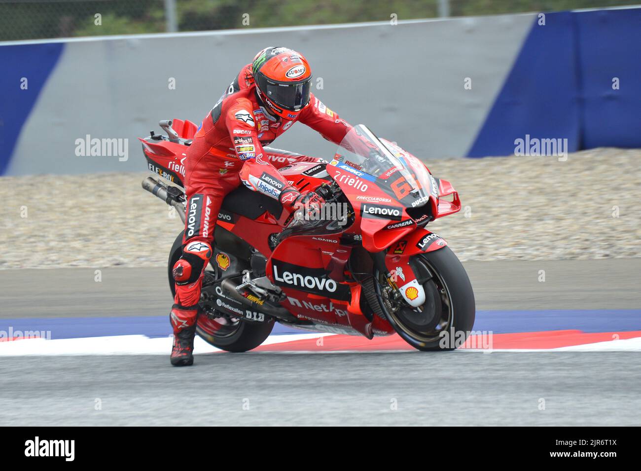 Red Bull Ring, Spielberg, Austria, August 21, 2022, Bagnaia Francesco ...