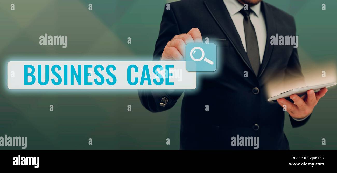 Conceptual caption Business Case, Business concept Proposition ... Conceptual caption Business Case, Business concept Proposition ...