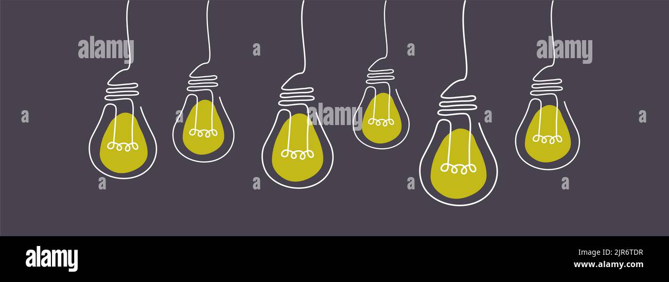 Isolated incandescent lamp bulb with a wire hi-res stock photography ...