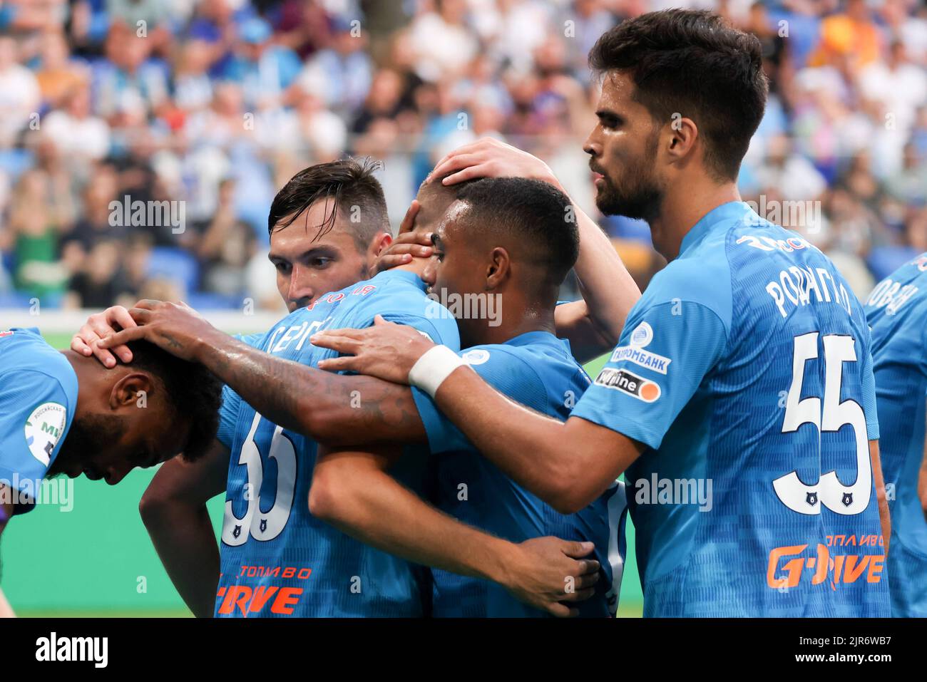 Russian Premier League (RPL). MIR - Russian Football Championship 2022/ ...