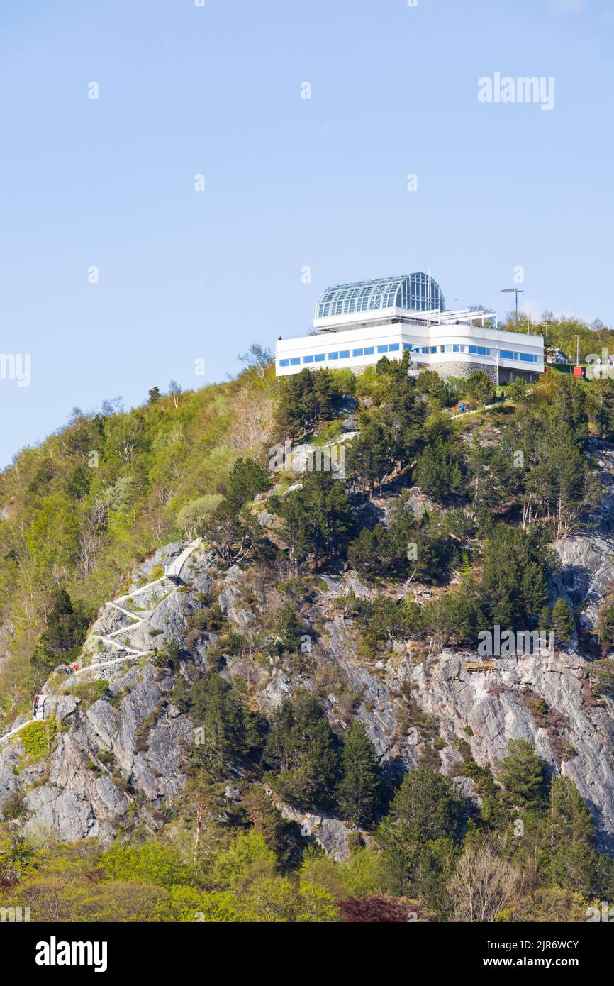 Path to the Aksla viewpoint, Alesund, Norway Stock Photo - Alamy