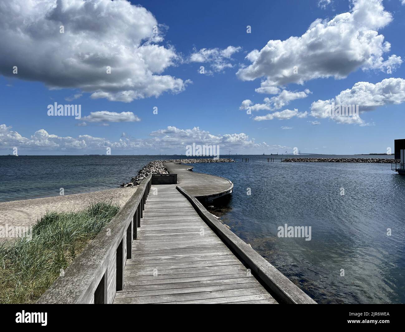 Kastrup/Copenahgen /Denmark/15 July 2022/Amager strand park beach on ...