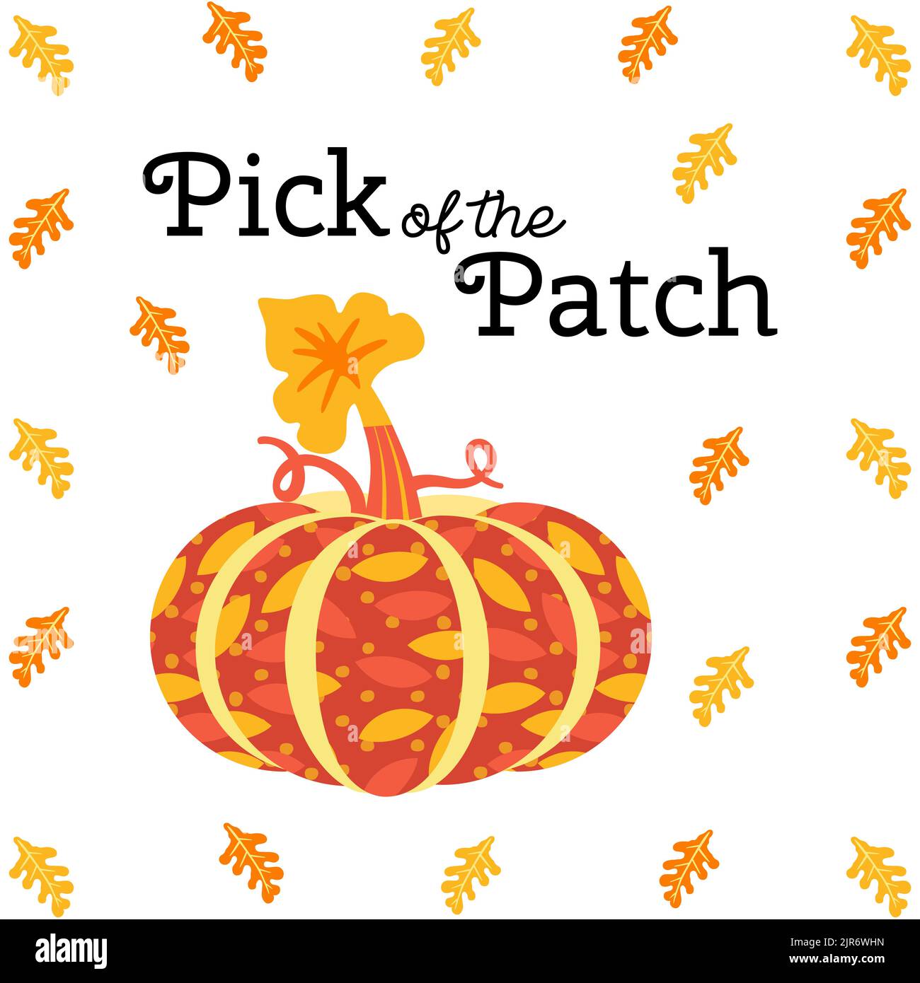 Fall season pumpkin harvest pick of the patch background. Farm ...