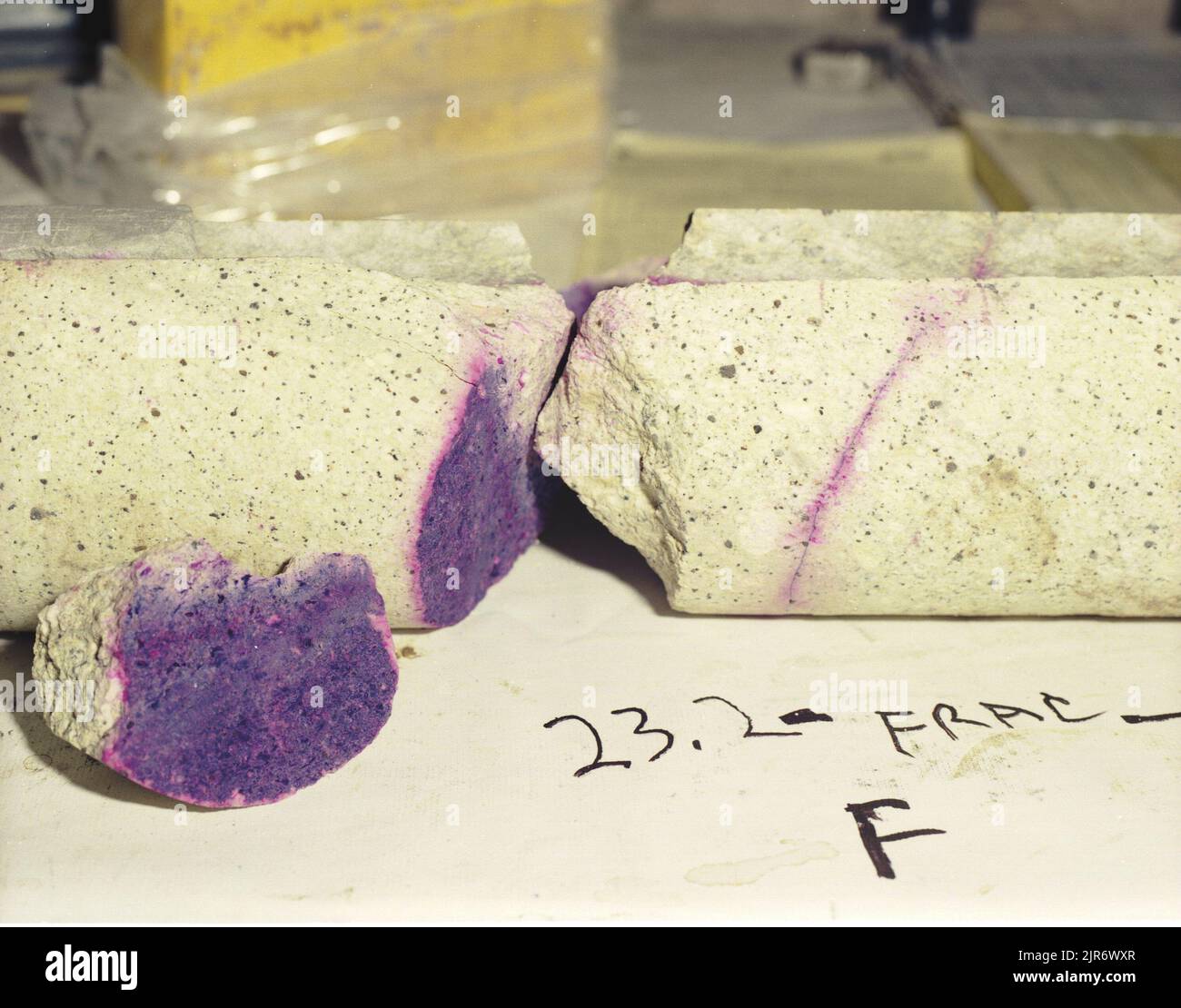 A870516 U12G JAWS CORE SAMPLES CARL SMITH (PROJECT ENGINEER) MAR 13 87 ...