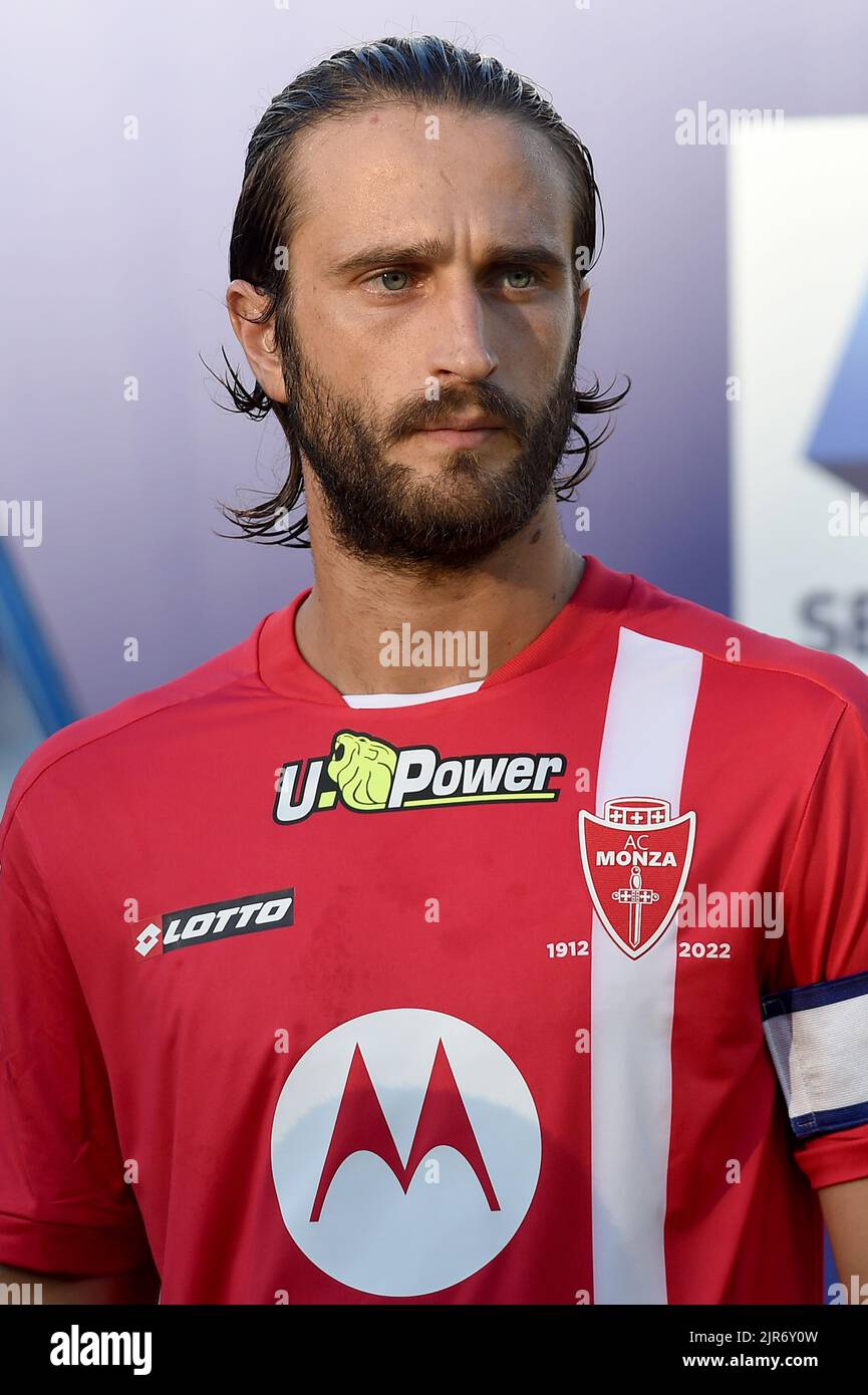 Naples, Italy. 21 Aug, 2022. Andrea Barberis of AC Monza during the ...