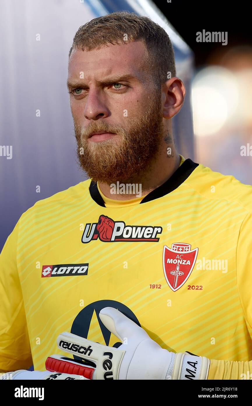 Naples, Italy. 21 Aug, 2022. Michele Di Gregorio of AC Monza during the ...