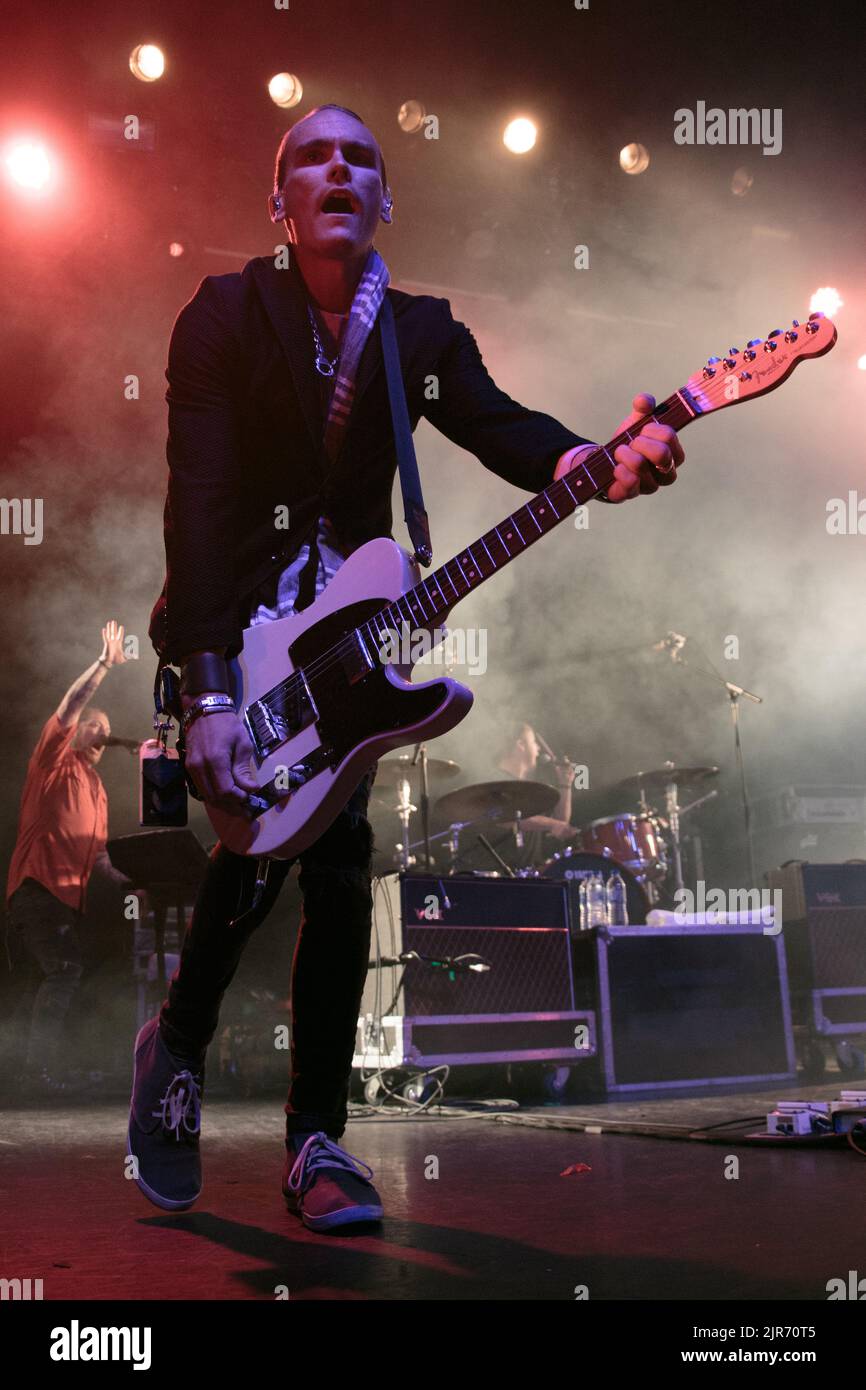 Blue October live at O2 Ritz Manchester Academy Uk, 2nd March 2017 ...