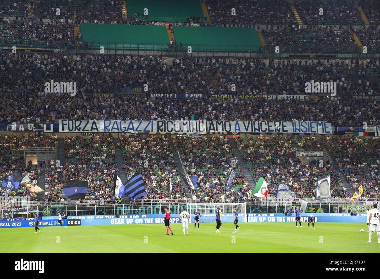 Milan, Italy. 20th Aug, 2022. Italy, Milan, aug 20 2022: fc Inter ...