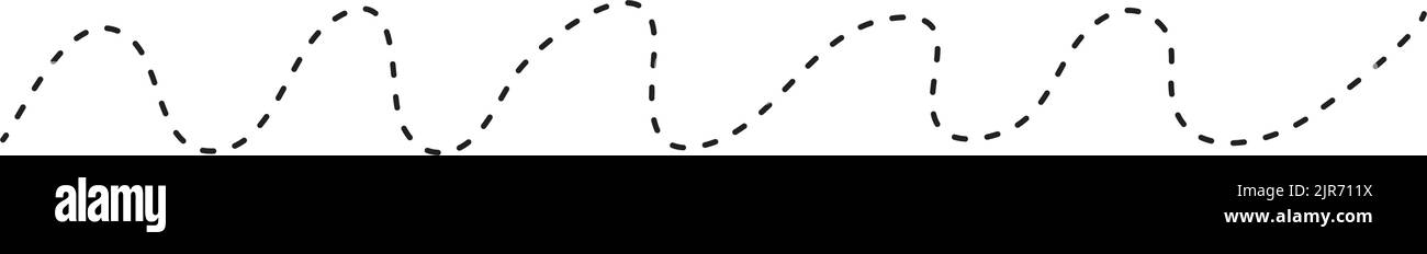 Prewriting tracing lines and curve shapes element for preschool ...