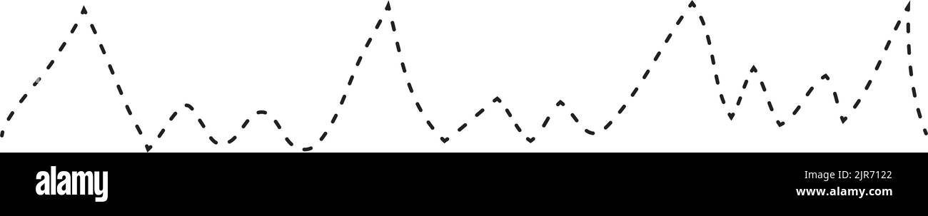 Prewriting tracing lines and curve shapes element for preschool ...