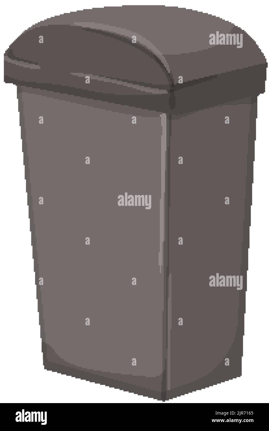 plastic trash bin garbage cartoon. plastic trash bin garbage sign ...