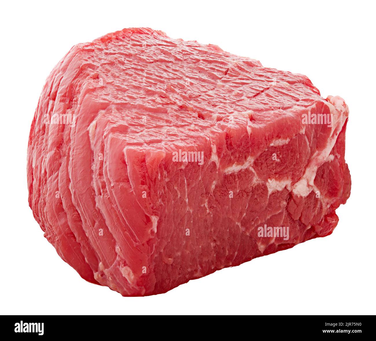 meat, beef, cube, isolated on white background, clipping path, full ...