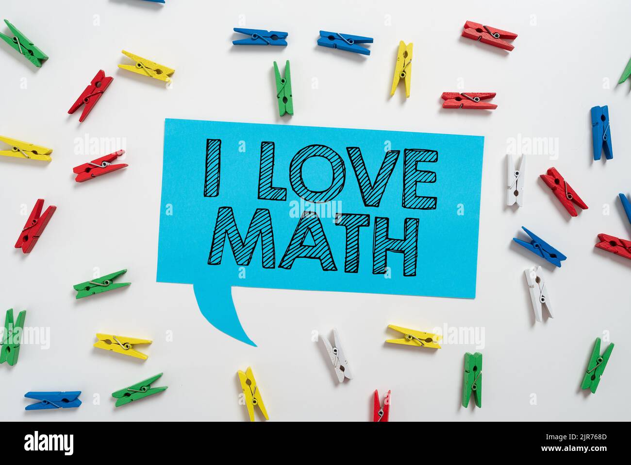 Conceptual caption I Love Math. Business concept To like a lot doing ...