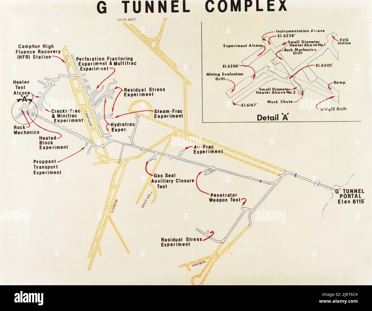A851641-A U12G NNWSI CHARLES WIMMER (Project Engineer) NOV 1 85 EG&G ...