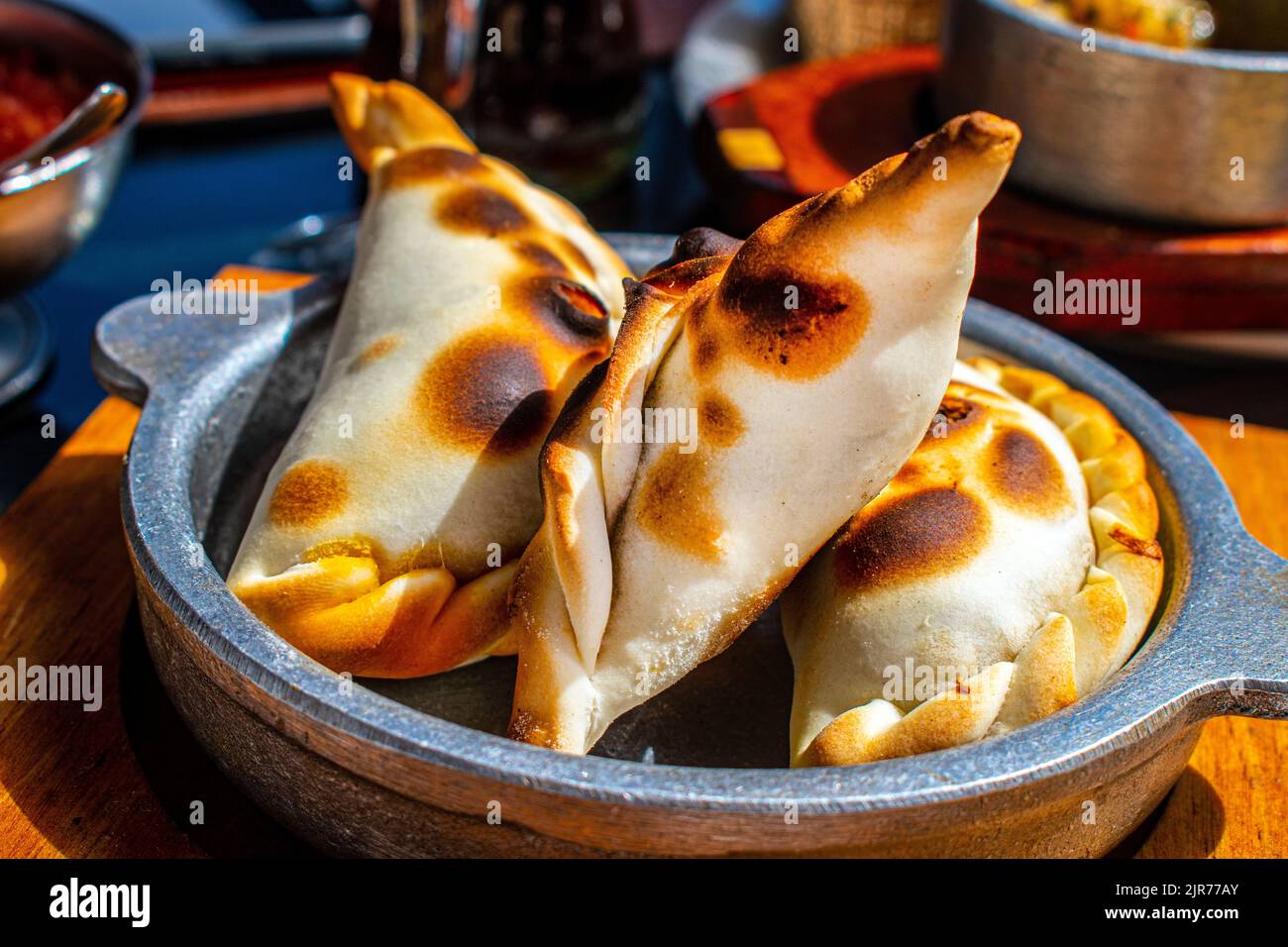 Empanada de pollo hi-res stock photography and images - Alamy