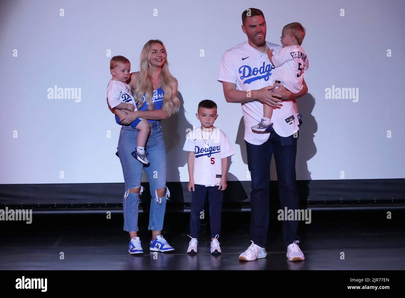 Los Angeles, United States. 22nd Aug, 2022. Los Angeles Dodgers first ...