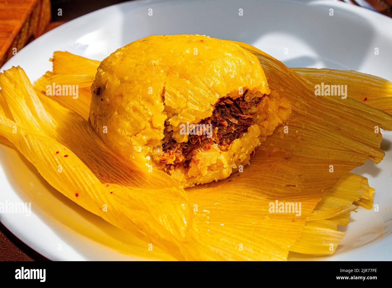 Tamal (typical Argentine food). Salta, Argentina Stock Photo - Alamy