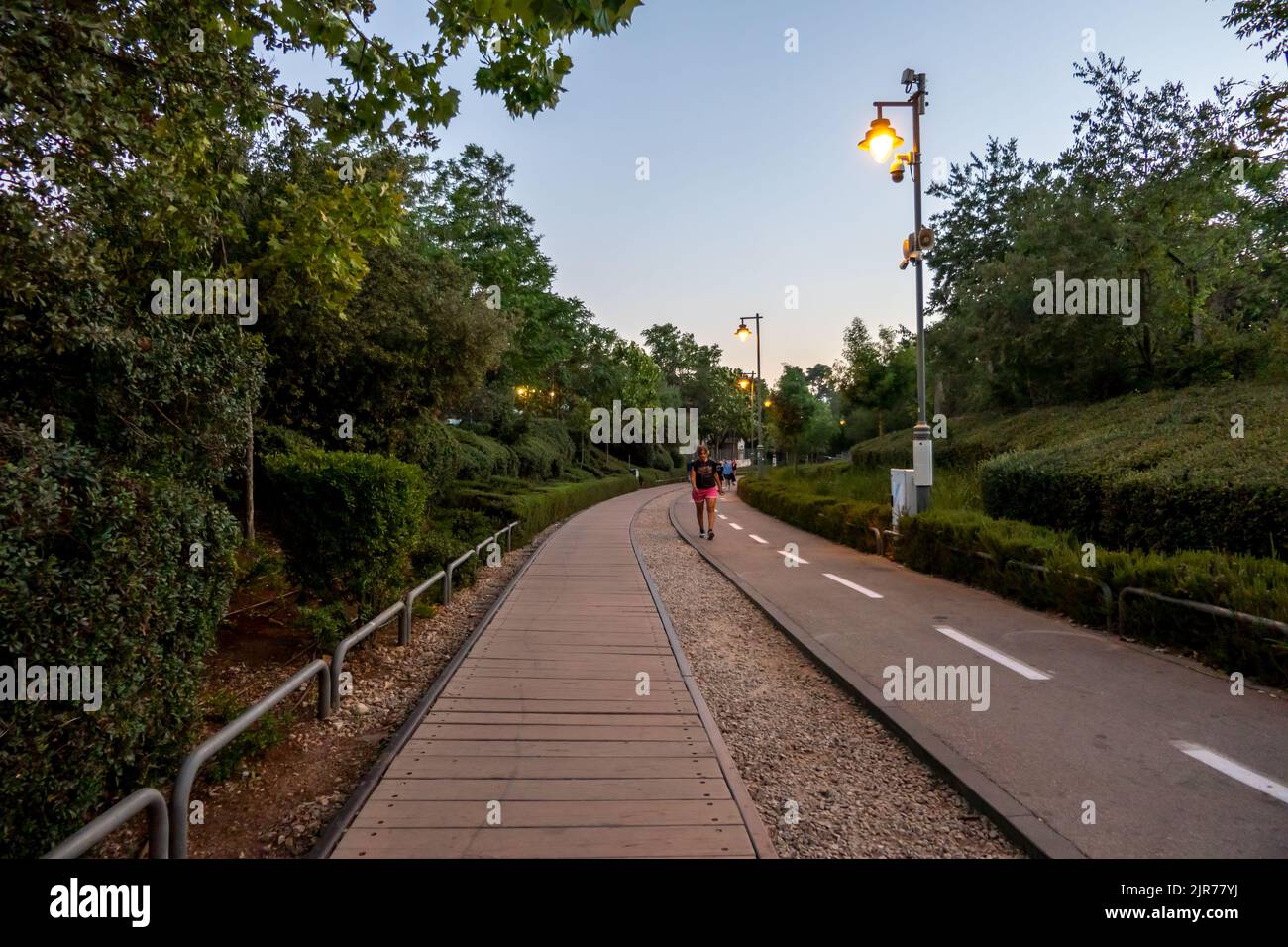 Train track park jerusalem hi-res stock photography and images - Alamy