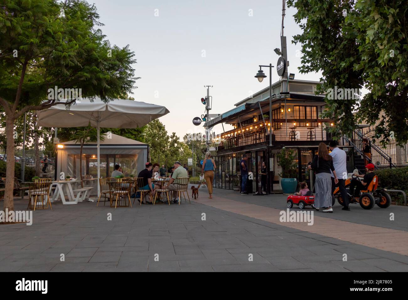 Train track park jerusalem hi-res stock photography and images - Alamy
