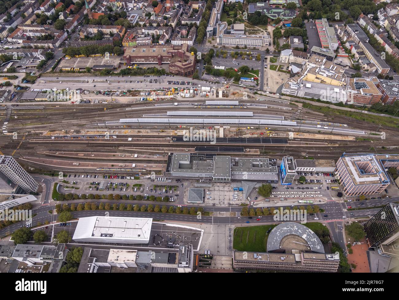 Dortmund central station with tracks hi-res stock photography and ...