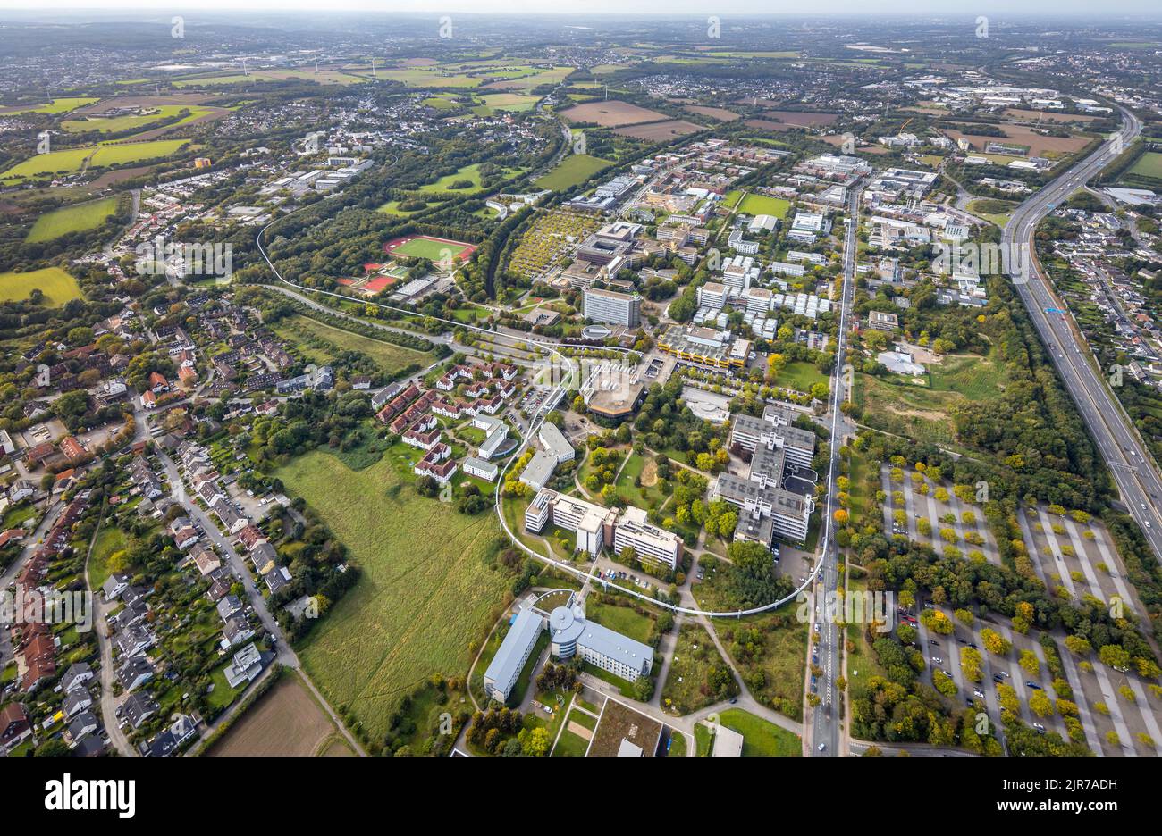 Aerial view of the TZDO - TechnologieZentrumDortmund GmbH, Technical ...