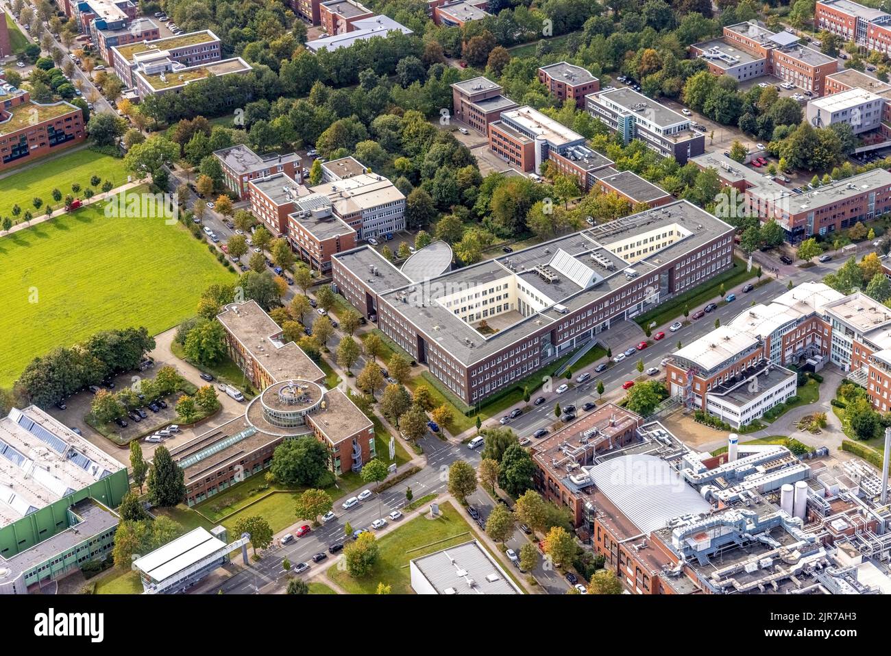 Aerial view of the TZDO - TechnologieZentrumDortmund GmbH, Technical ...
