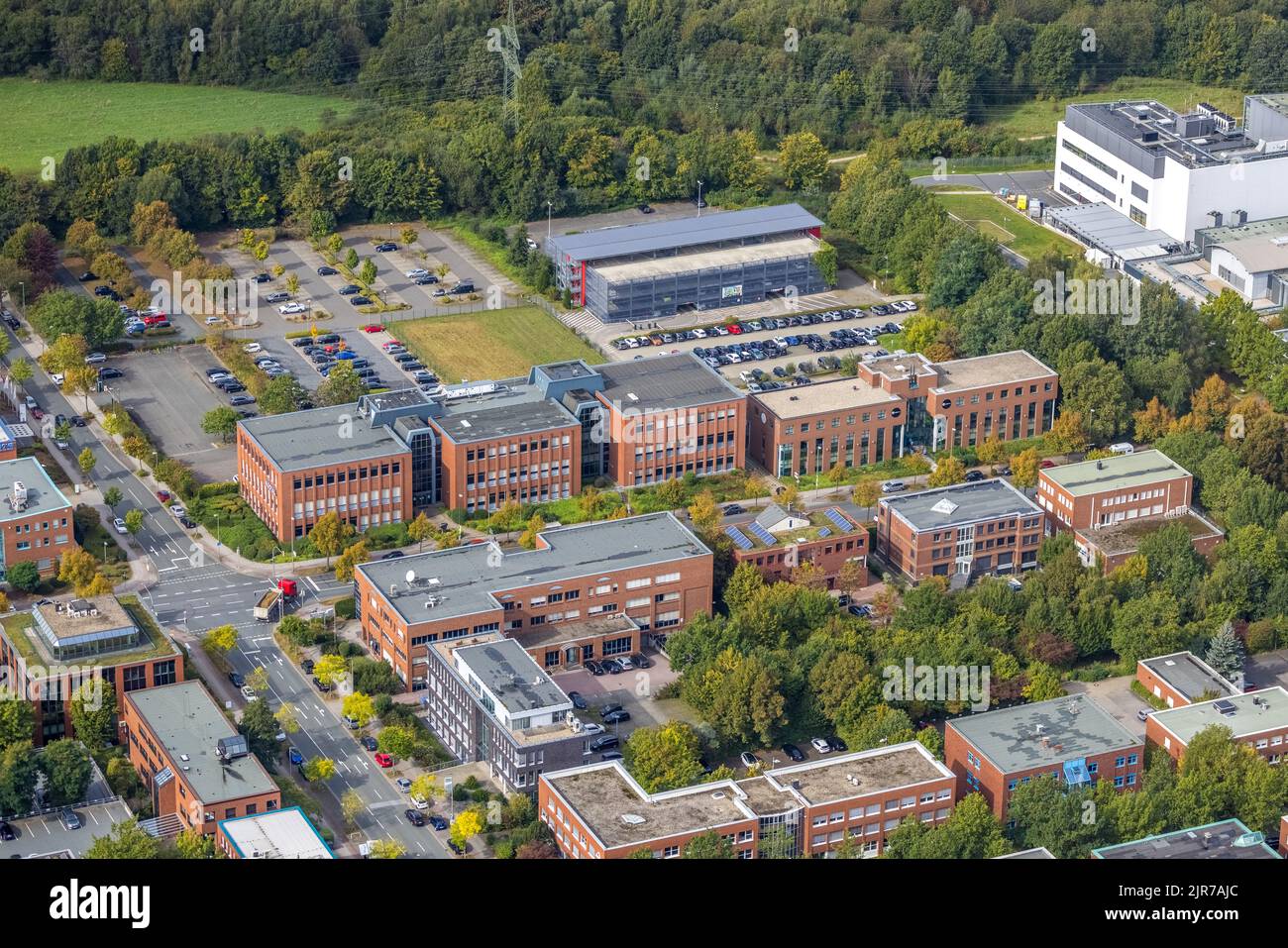 Aerial view of TZDO - TechnologieZentrumDortmund GmbH, Dortmund ...