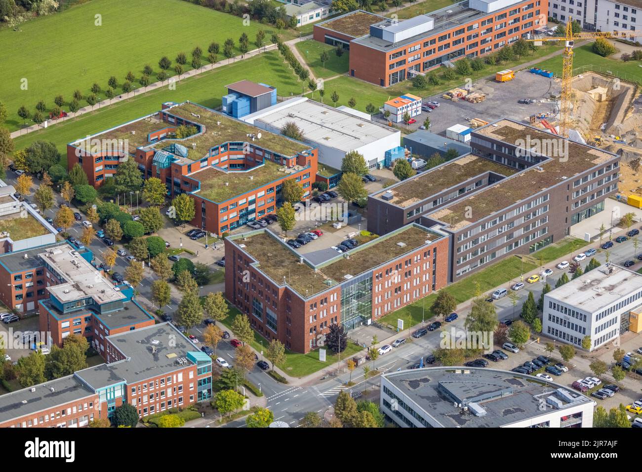 Aerial view of TZDO - TechnologieZentrumDortmund GmbH, Dortmund ...
