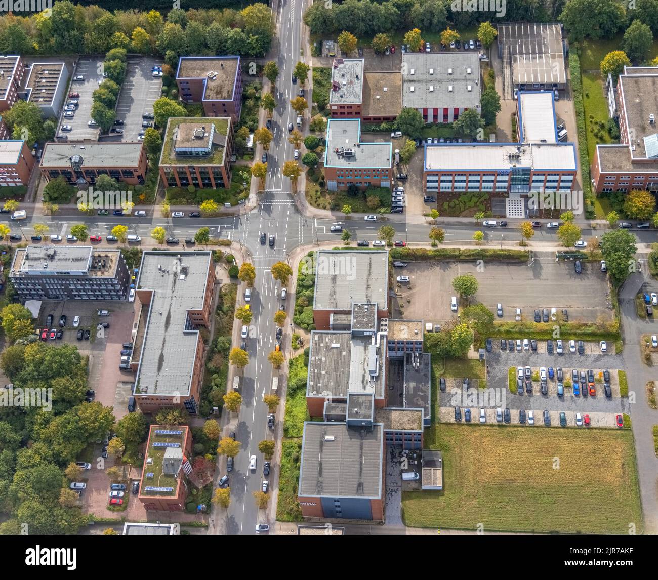 Aerial view of TZDO - TechnologieZentrumDortmund GmbH, Dortmund ...