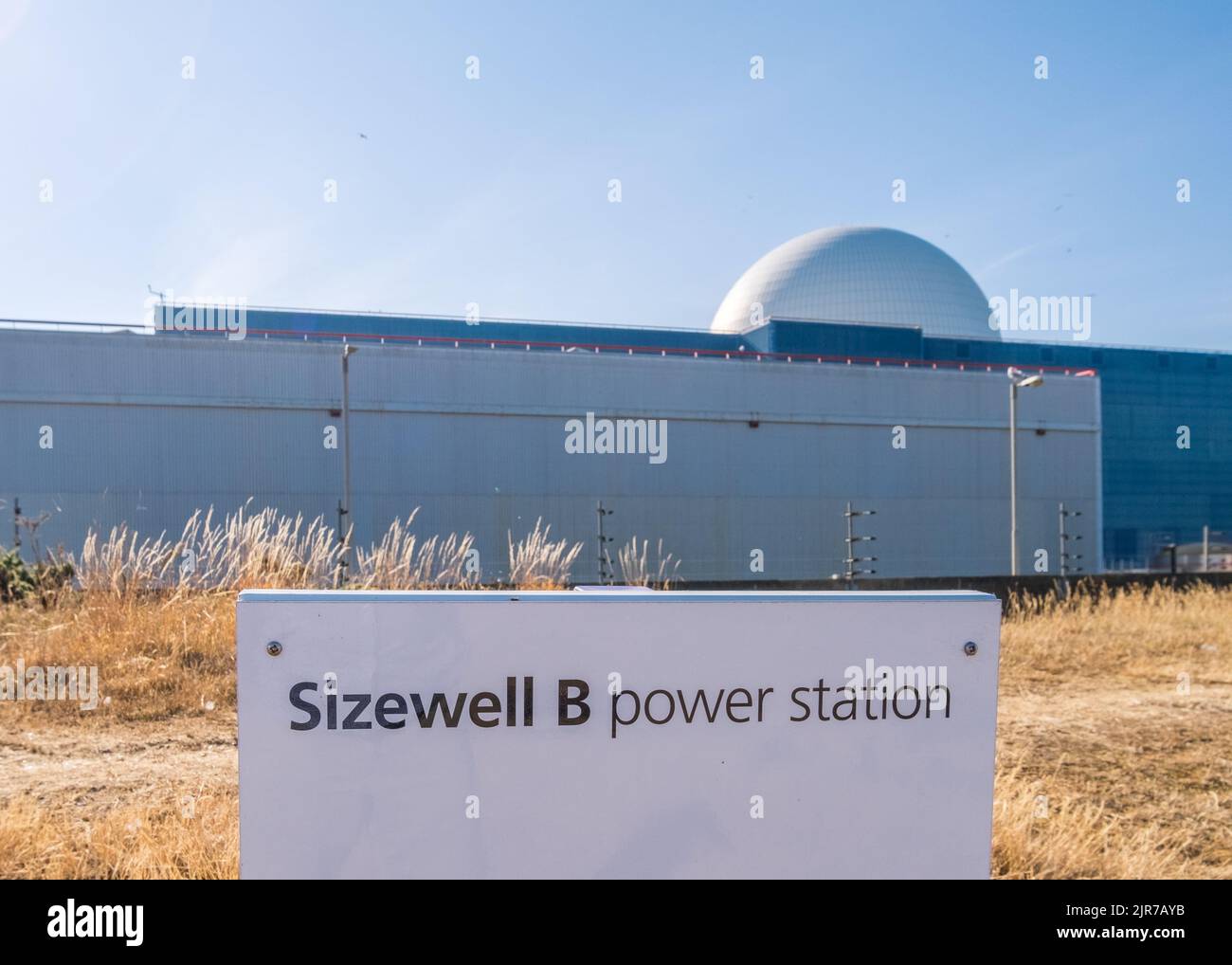 Sizewell B Nuclear Power Station on the Suffolk coast, England, UK ...