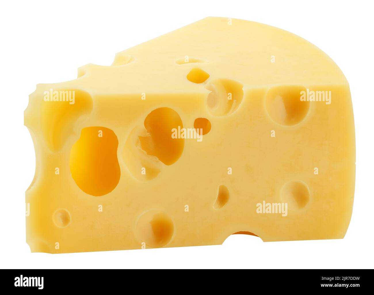 cheese, isolated on white background, clipping path, full depth of ...