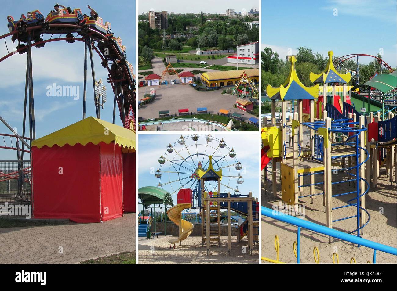 The beautiful town of Mariupol in Ukraine (post war Stock Photo - Alamy
