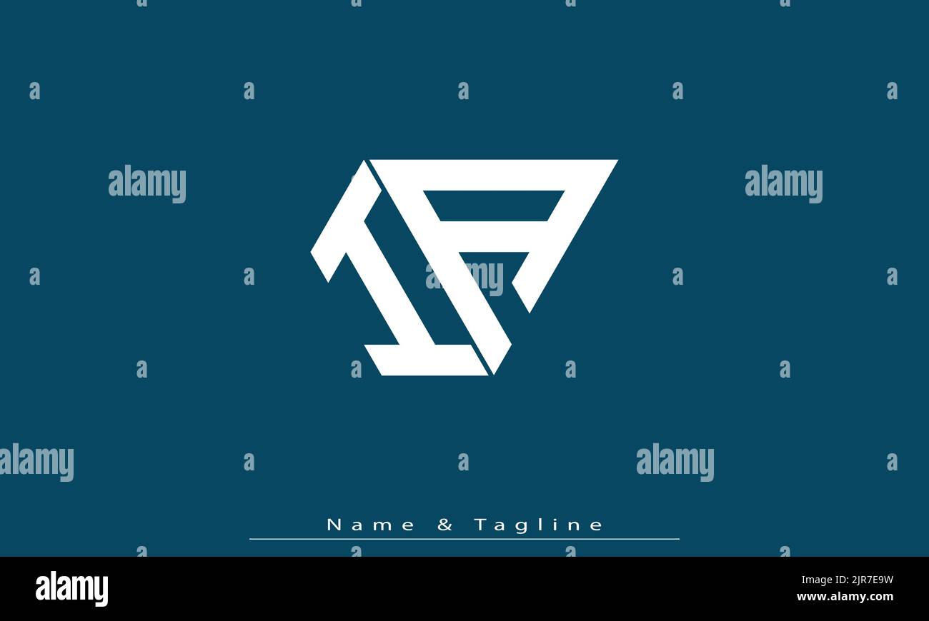 Alphabet letters Initials Monogram logo IA , AI Stock Vector Image ...