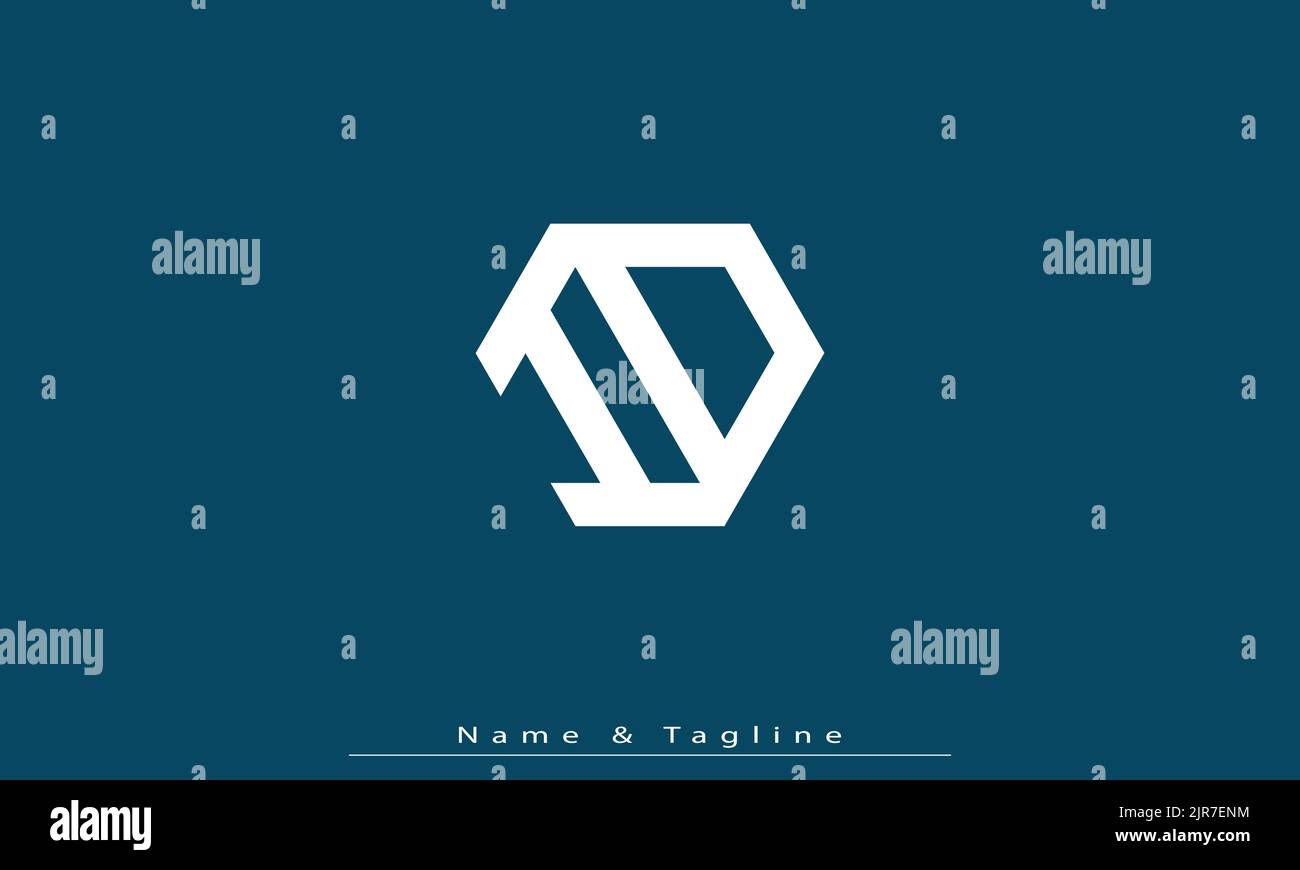 Letter id logo Stock Vector Images - Alamy