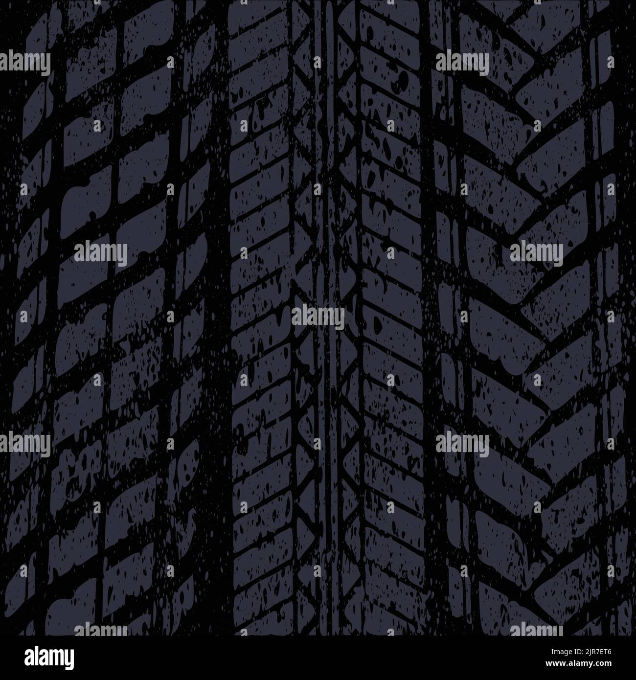 Dark blue three tire tracks Stock Vector Image & Art - Alamy