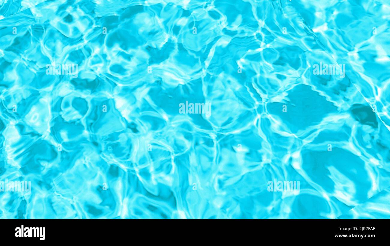 Closeup of desaturated transparent clear calm water surface texture ...